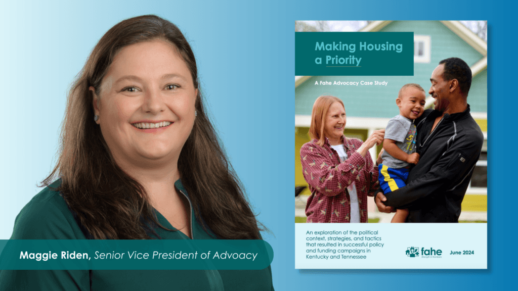 Fahe Making housing a priority: Maggie Riden discusses a new Fahe advocacy case study - Fahe